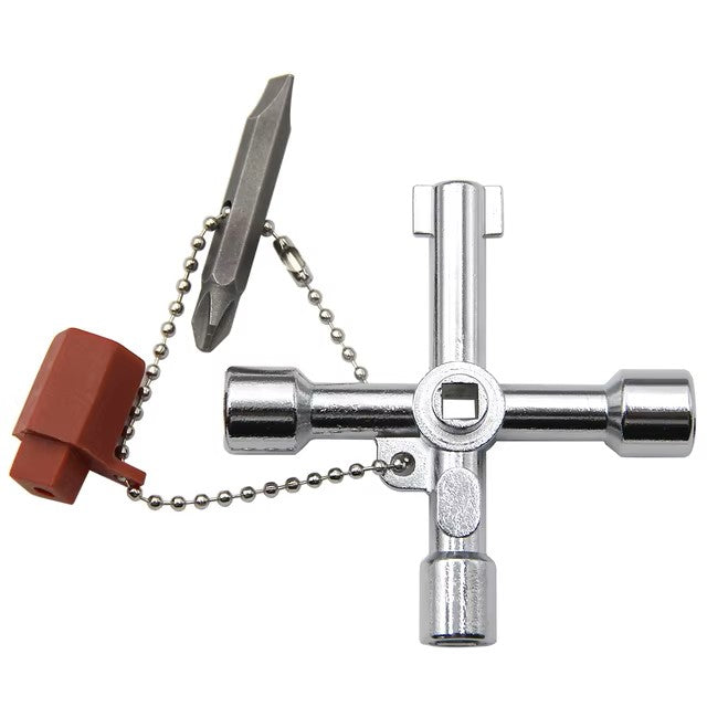 Electrical Enclosure Keys Kenable Triangular Utility Meter Box Key For