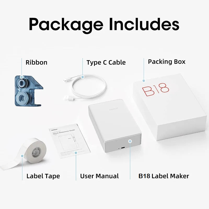 Niimbot B18 Label Printer – inStore Ltd